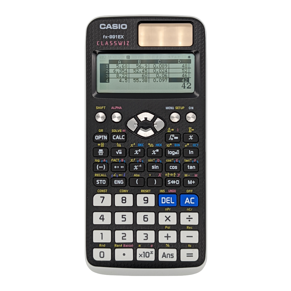 Casio FX 991EX Engineering Scientific Calculator Black 3 X X 